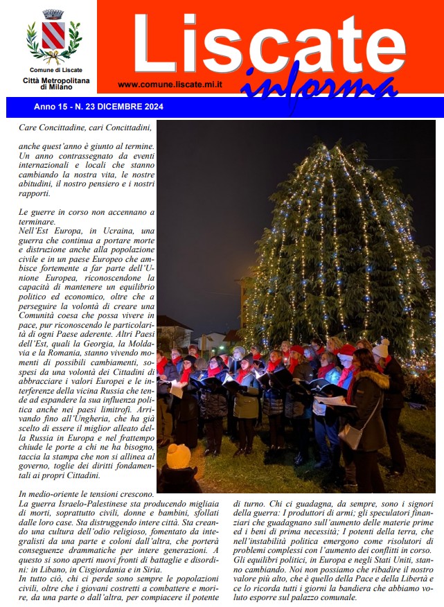 Comune di Liscate - Città metropolitana di Milano : Comune di Liscate