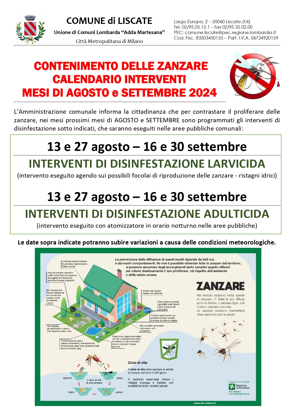 Comune di Liscate - Città metropolitana di Milano : Comune di Liscate